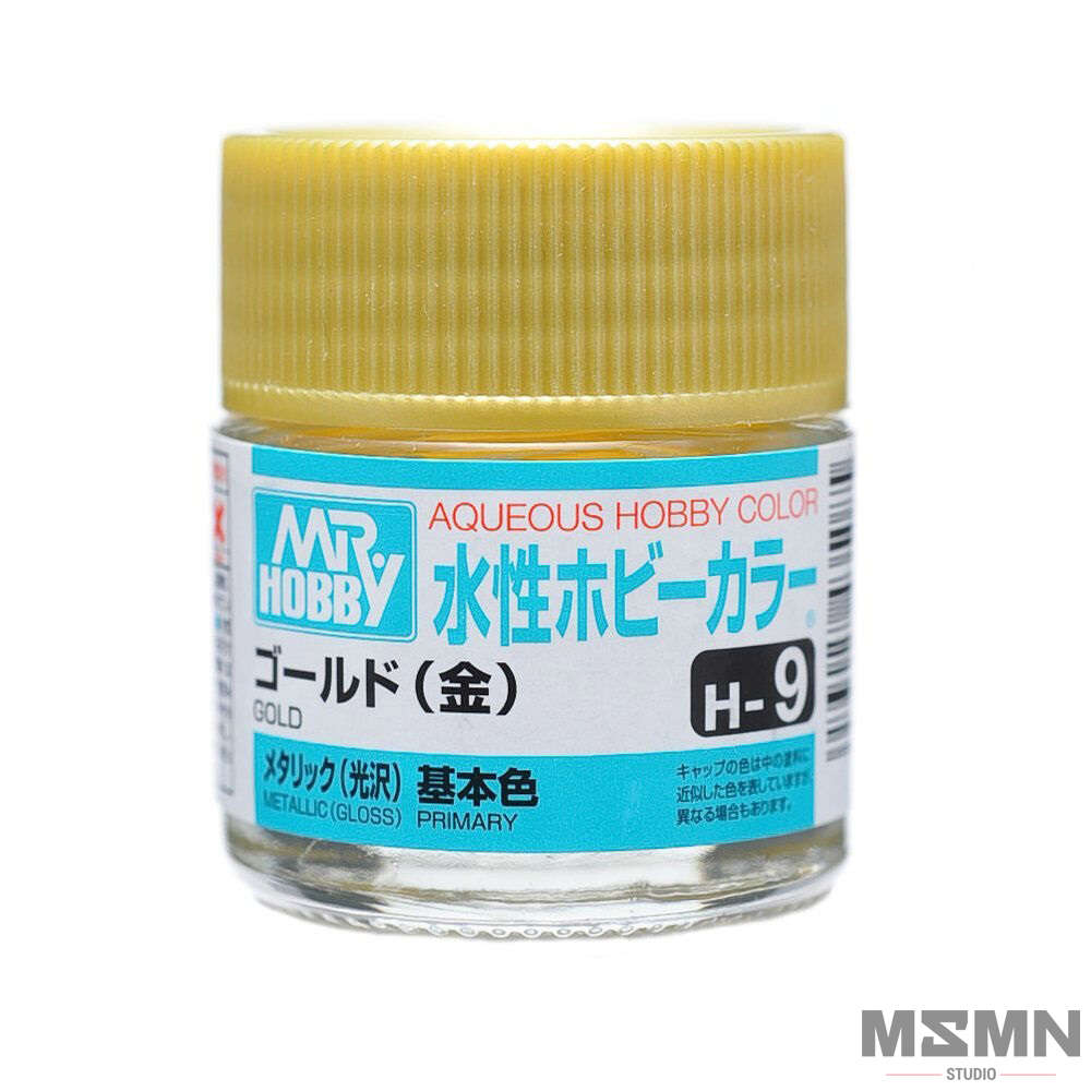 Aqueous Hobby Color – H9 Metallic Gloss Gold (Primary) | Masamune ...