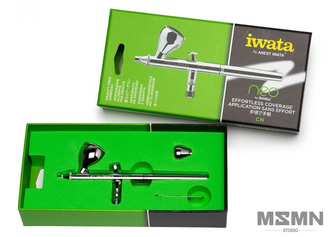Iwata NEO CN Gravity Feed Dual Action Airbrush | Masamune Gunpla Studio