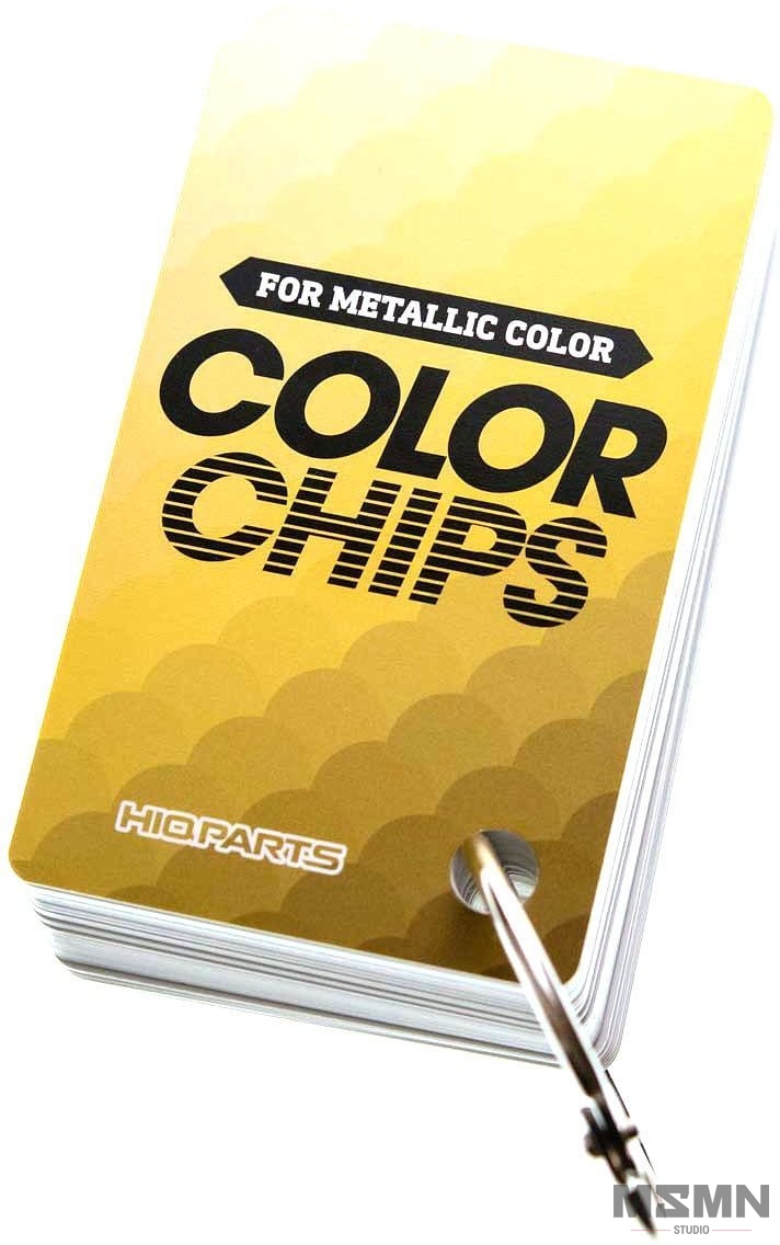 HIQ Color Chips for Metallic Color (70pcs) | Masamune Gunpla Studio