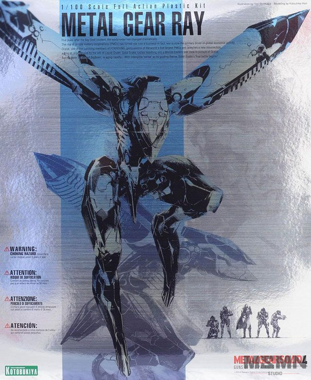 Metal Gear Solid 4: Guns of the Patriots – Metal Gear Ray | Masamune ...