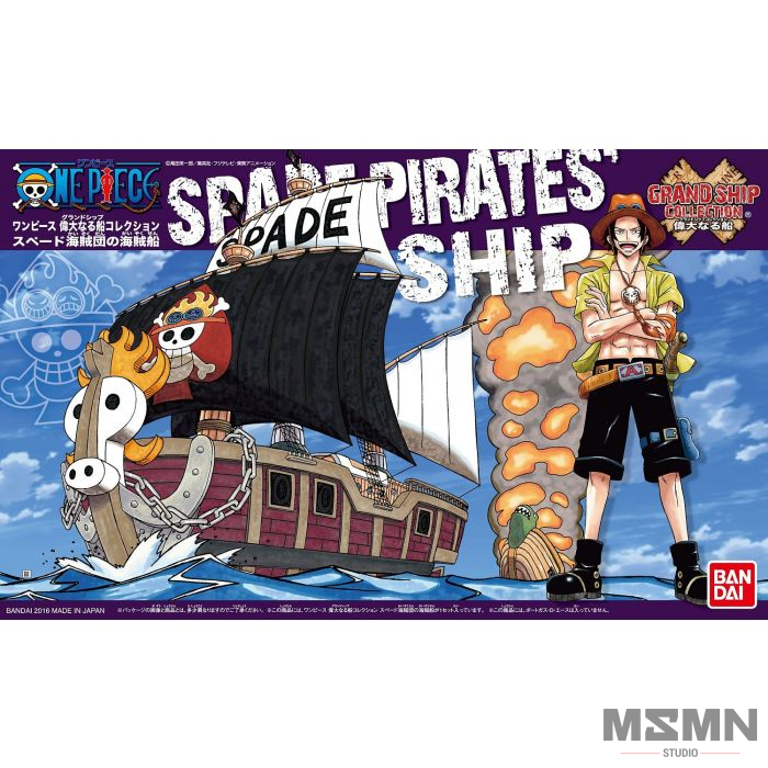 One Piece – Grand Ship Collection – Spade Pirates Ship | Masamune ...